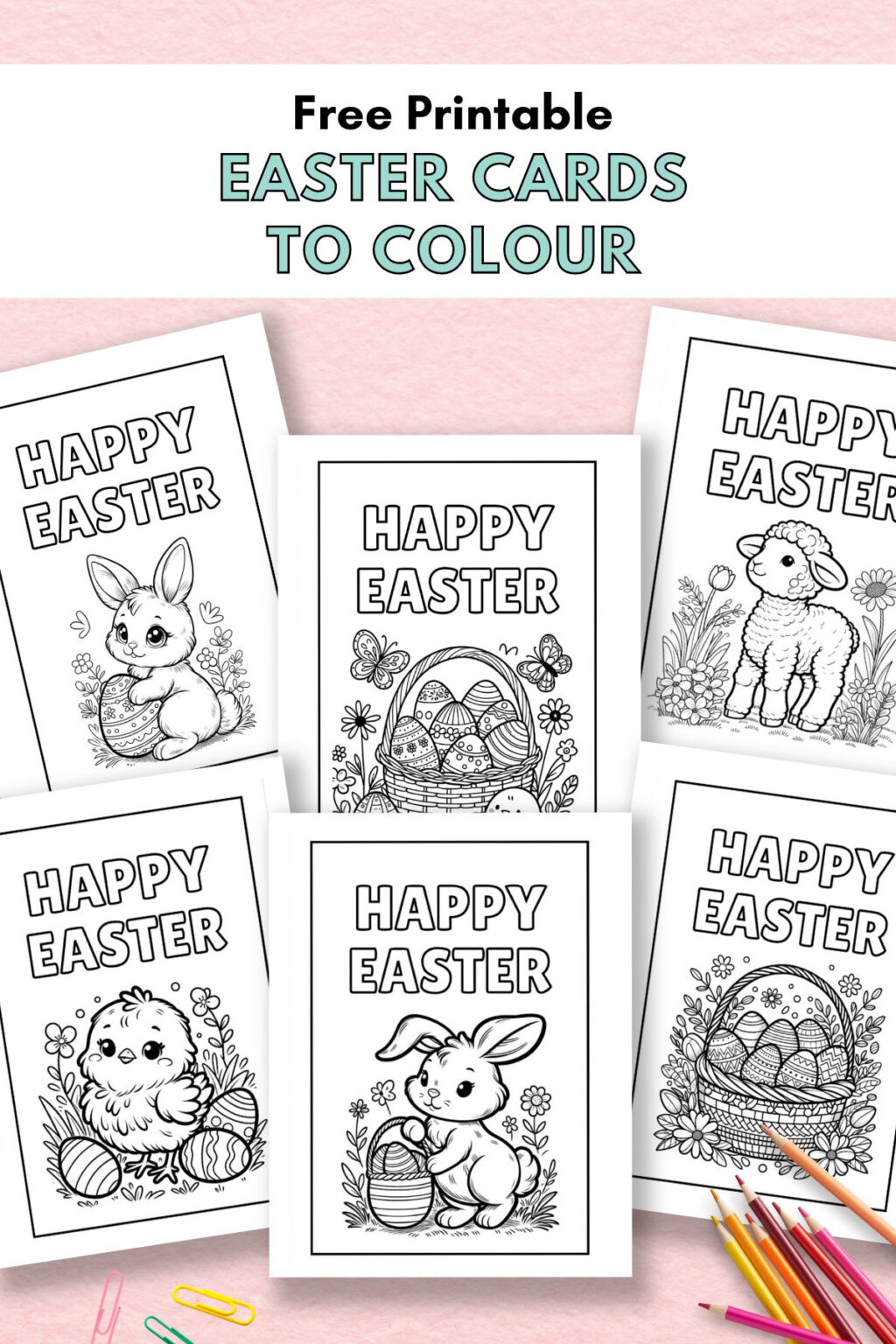 Free Printable Mini Easter Cards - Printable Anniversary Cards